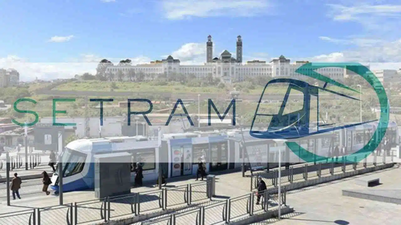 SETRAM : le Tramway d’Alger fait son grand retour.